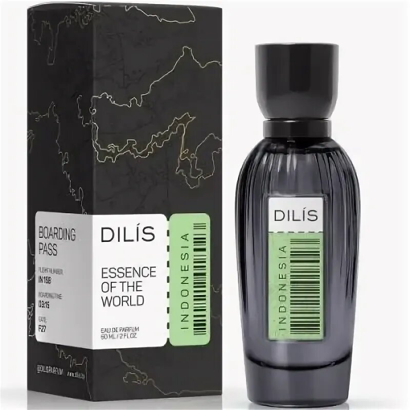Парфюмерная вода Dilis Essence of the World INDONESIA, для женщин, фруктовые, сладкие ноты