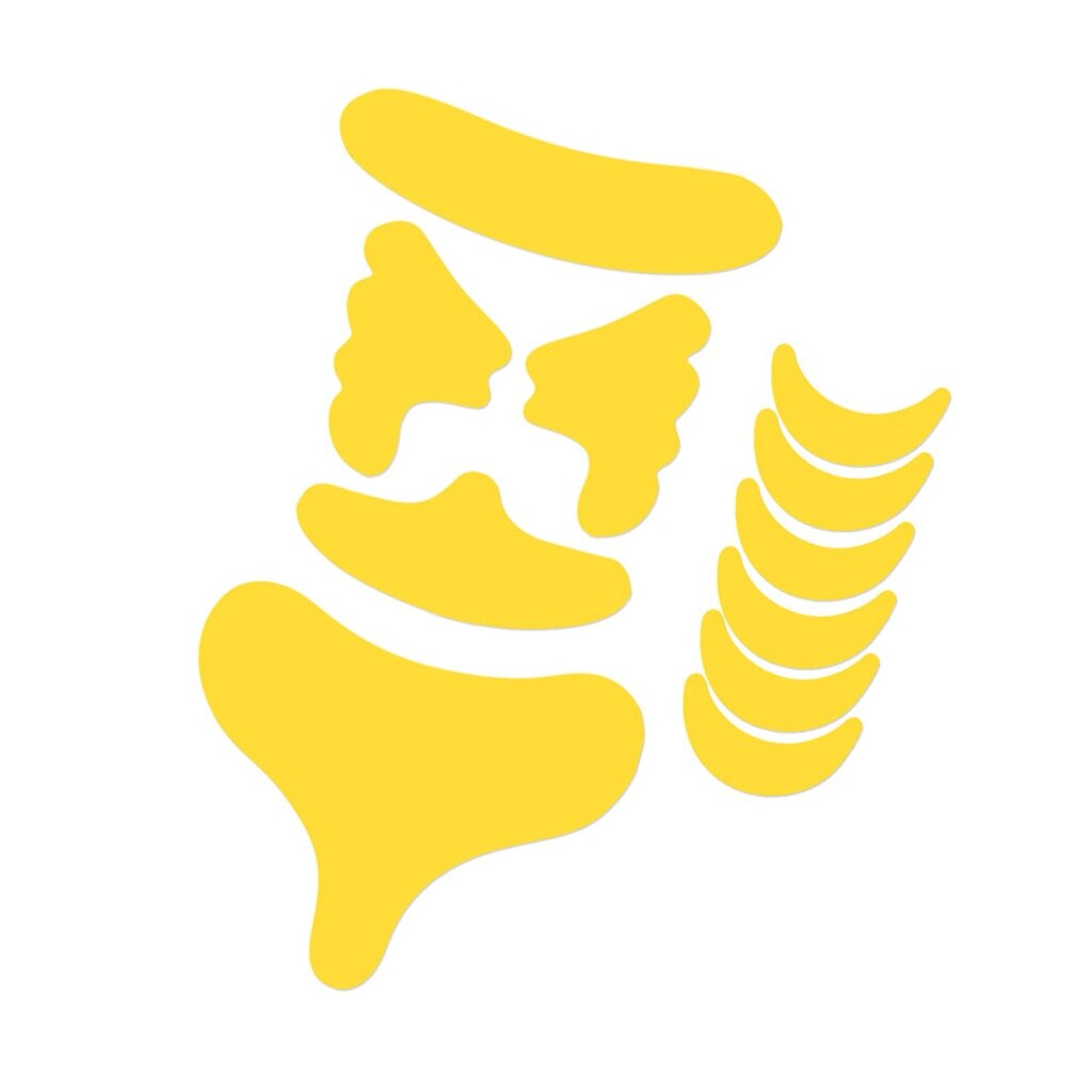 11 Подсчитайте Количество Прозрачных Наклеек От Морщин На Лбу, Многоразовых Средств По Уходу За Кожей Для Дневного И Ночного Использования