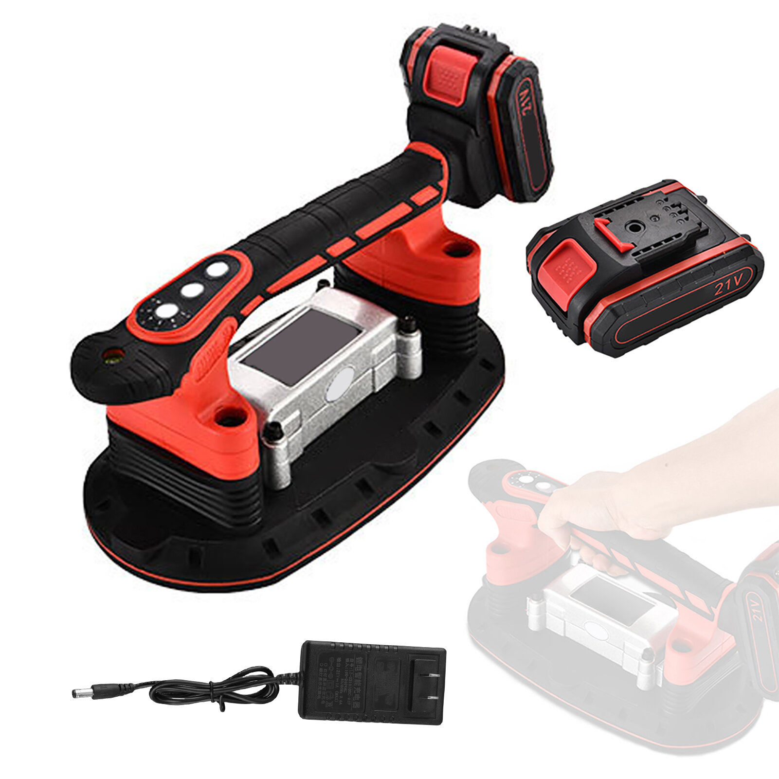 Ручные Плиточные Вибраторы Электрическая Плиточная Машина Инструмент Для Установки Плитки Присоска Автоматическое Выравнивание Пола