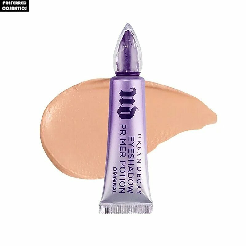Urban Decay Eyeshadow Primer Potion, оригинал - Отмеченный наградами праймер для глаз телесного цвета для теней для век без складок и макияжа - Держится весь день - Отлично подходит для жирных век