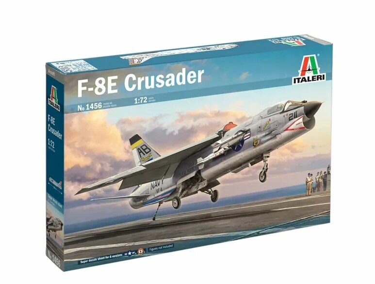 1456ИТ Сборная модель Самолет F-8E CRUSADER Масштаб 1:72