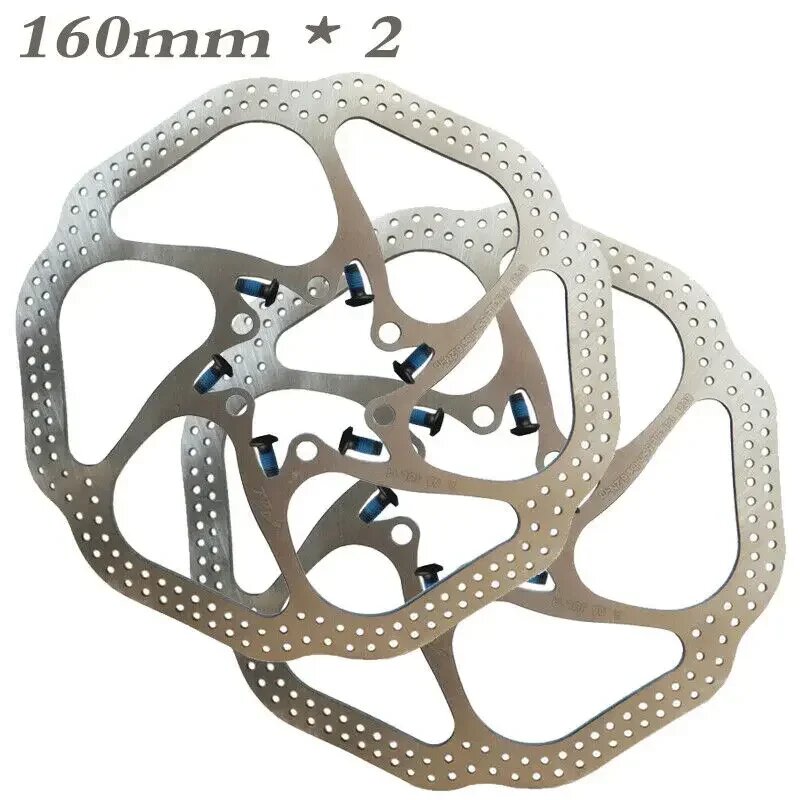 Велосипедные тормозные роторы Ultarlight HS1 160/180/203 мм 2 штуки 160mm-2pcs