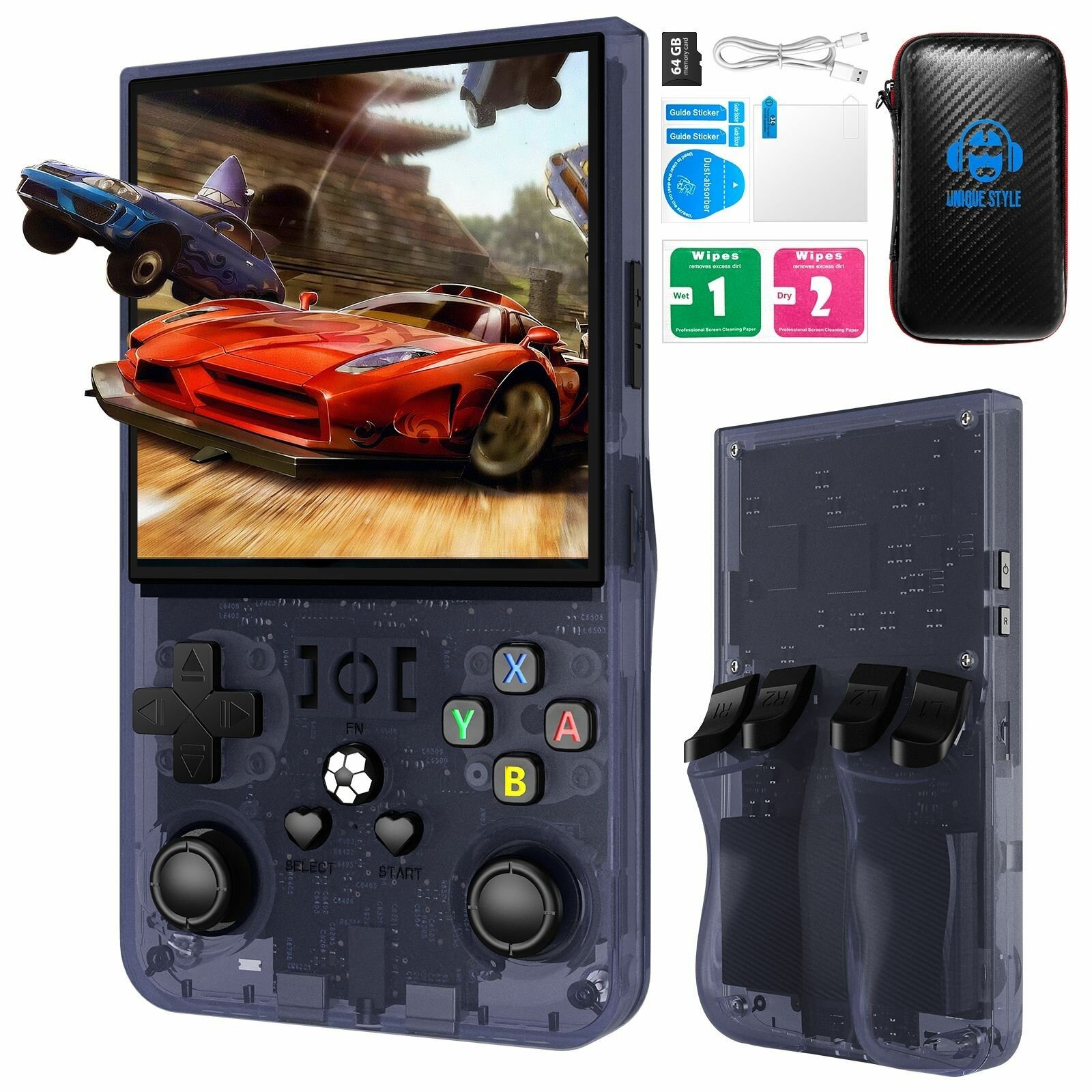 AISLPC 2025 обновление R36MAX ретро портативная игровая консоль с 18000+ классические игры