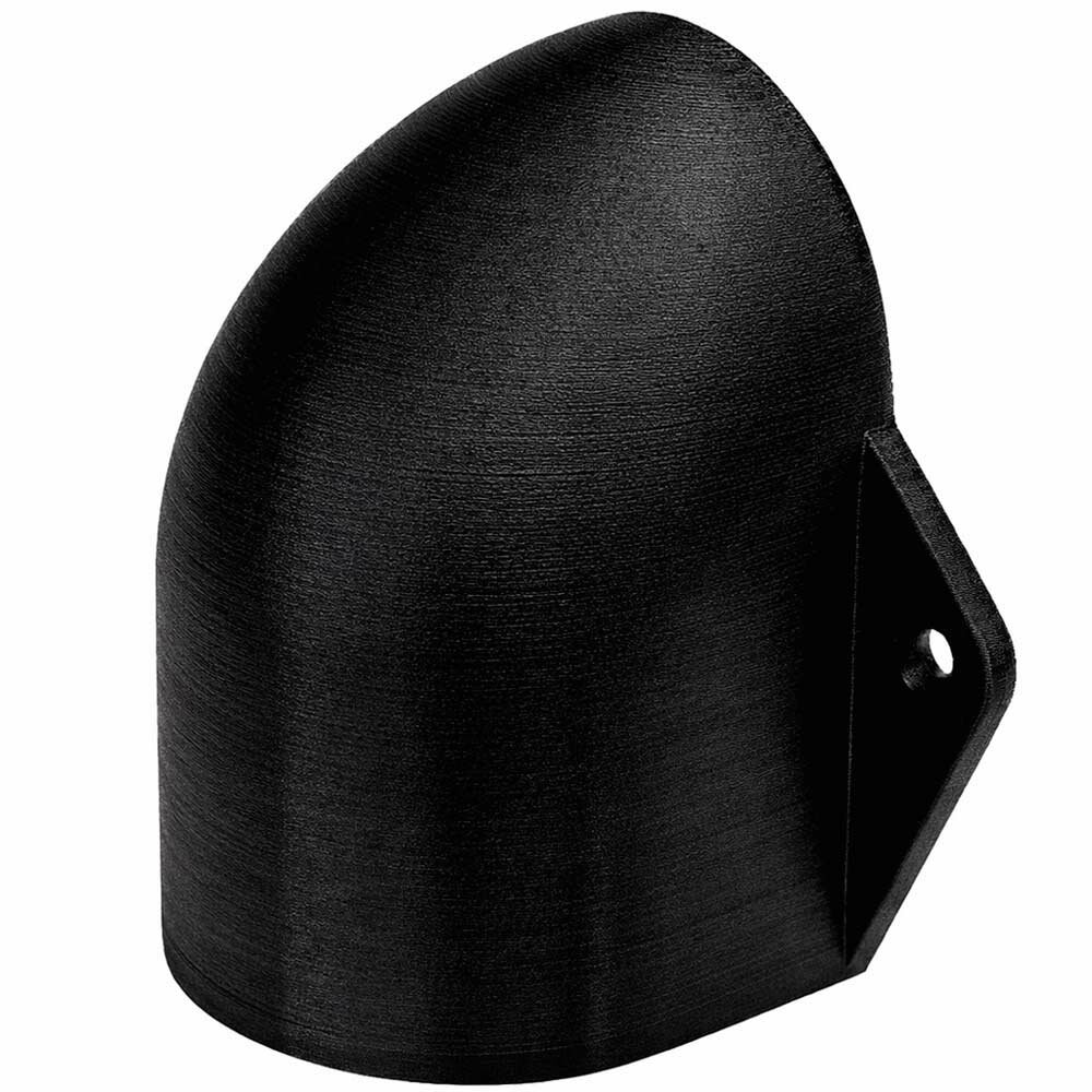 Адаптер для ввода гофры в стену 16мм угловой универсальный черный/ Ввод кабеля в гофре 3D печать