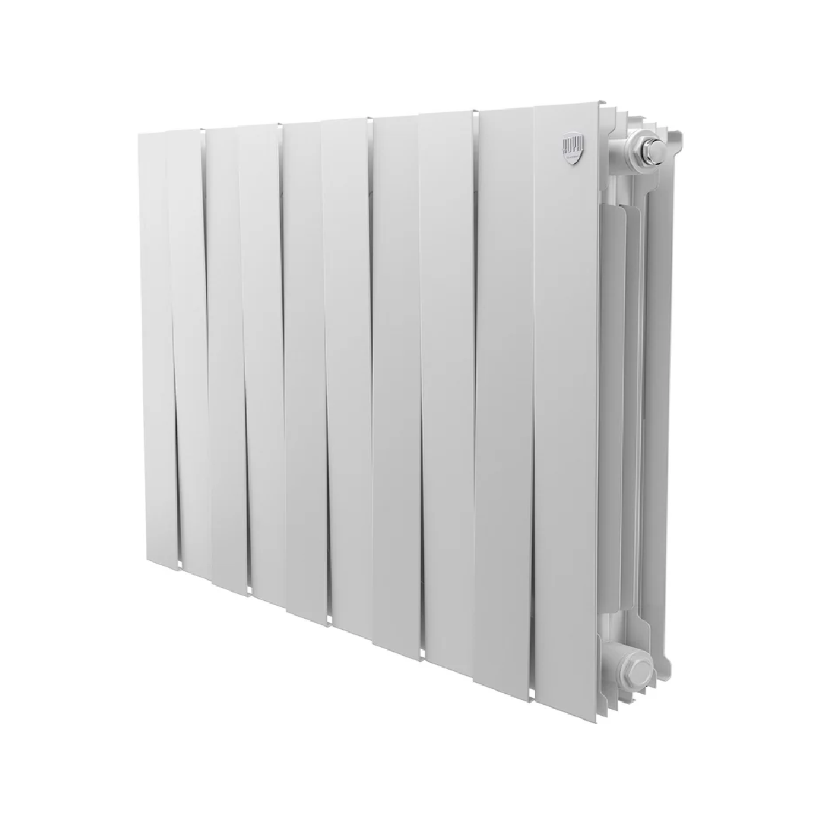 Радиатор биметаллический ROYAL THERMO PianoForte 500 500мм х 10 секций, боковое (нс-1176322) белый