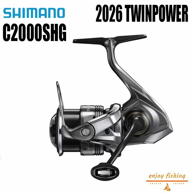 2026 SHIMANO TWINPOWER C2000SHG Спиннинговая катушка для рыбалки