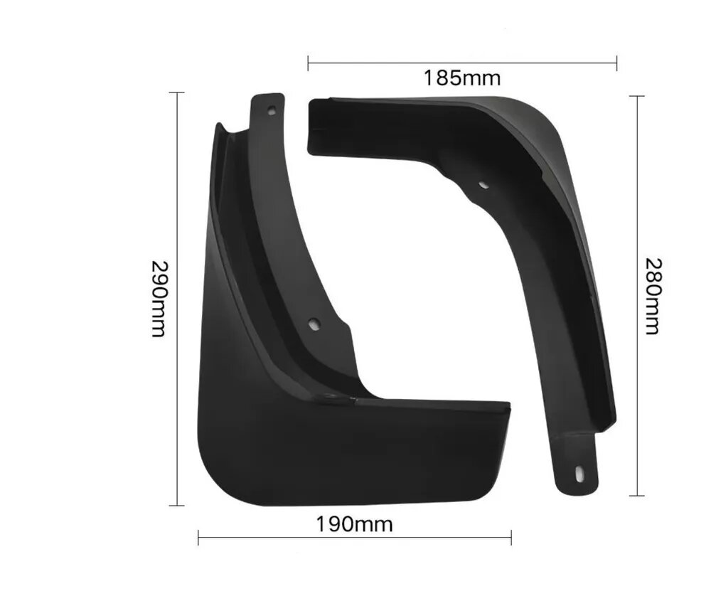 Брызговики, арт. （套装4件）Škoda Superb ŠkodaSuperb（2012-2015）, 4 шт.