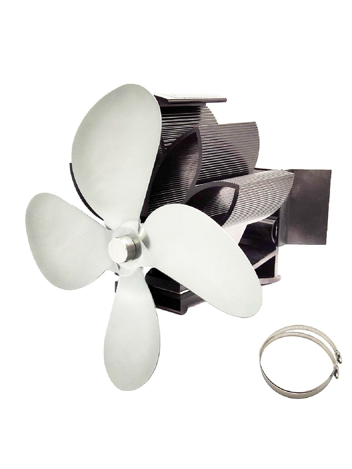 BG509 Тепловой Вентилятор с 4 Лопастями для Сжигания дров на Газовых Гранулах