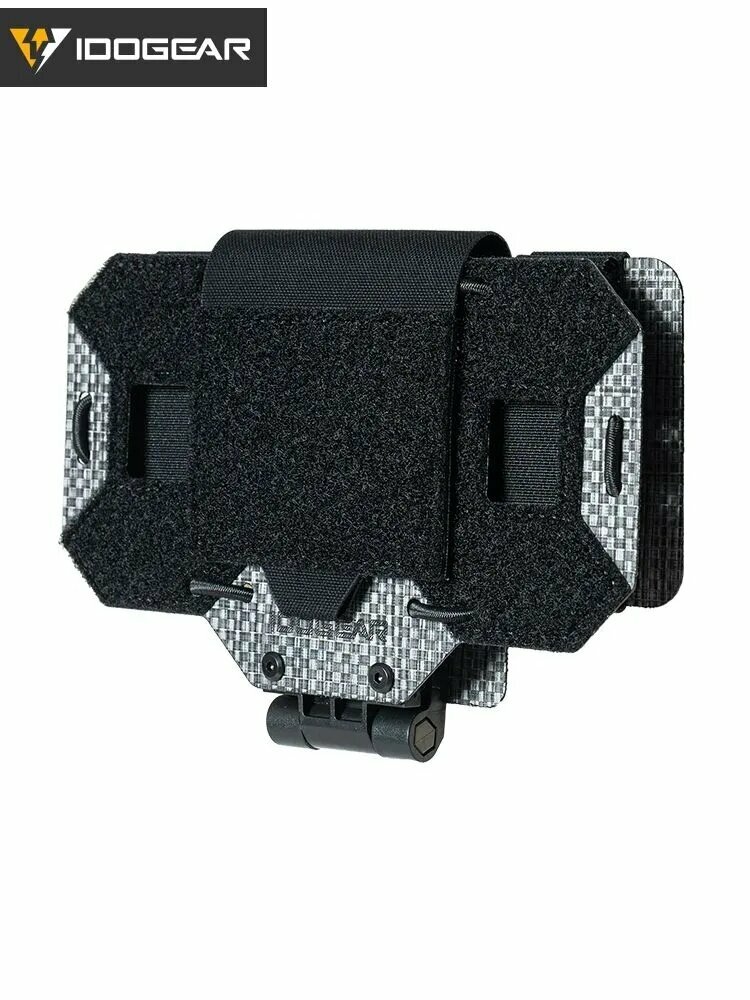 IDOGEAR Держатель для телефона на тактический бронежилет с креплением MOLLE 3962