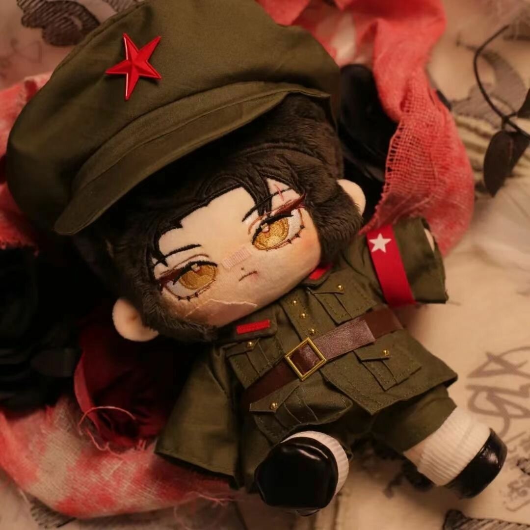 Кукла из хлопка 20 см с эффектом боевых повреждений персонажа Ван Яо из аниме "Хеталия", товар по мотивам аниме "APH", милый и красивый, подходит для подарка.