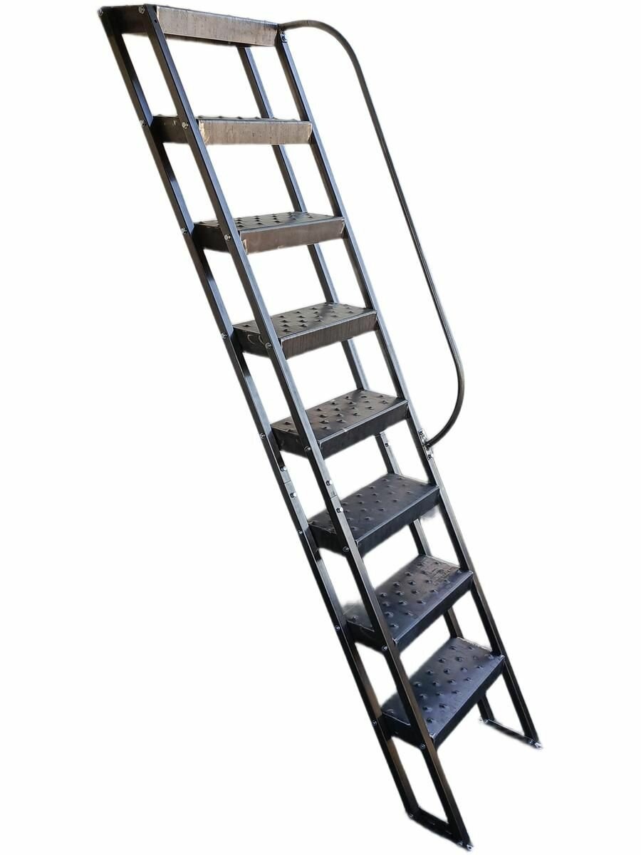 Поручень, для металлической лестницы, металлический, 21 см, 1 шт