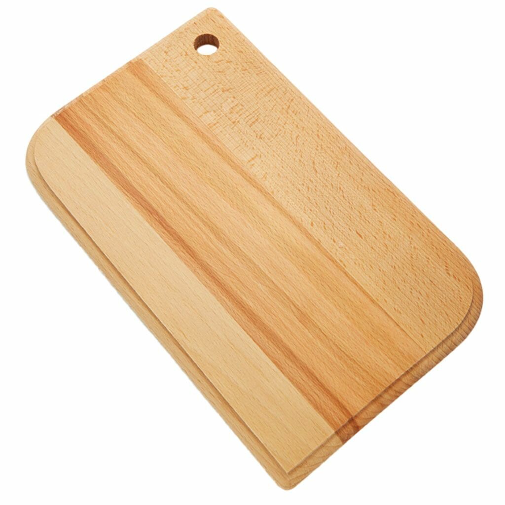 Доска разделочная с желобом бук (Л-35) 21х35см Delta