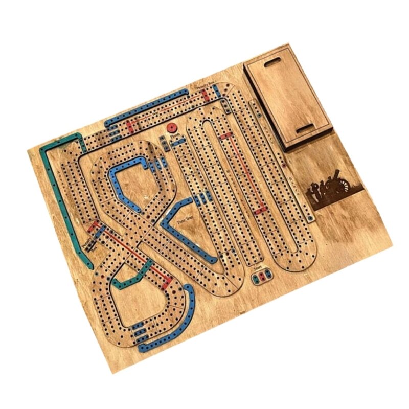 Набор Стратегических Настольных Игр Cribbage Wars Деревянная Настольная Игра Интерактивная Историческая Стратегическая Игра Party Game Night Supply