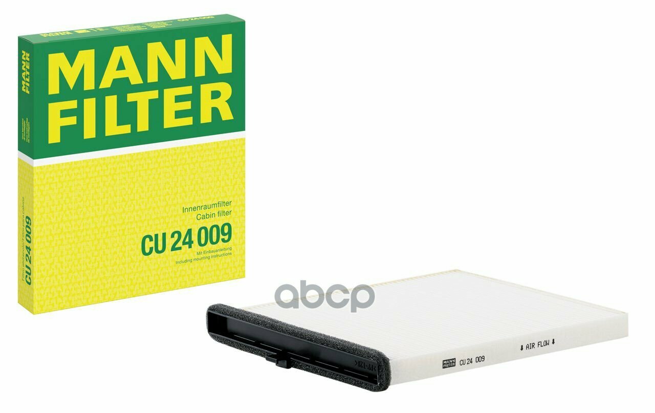 Фильтр салонный CU24009 MANN-FILTER арт. CU24009