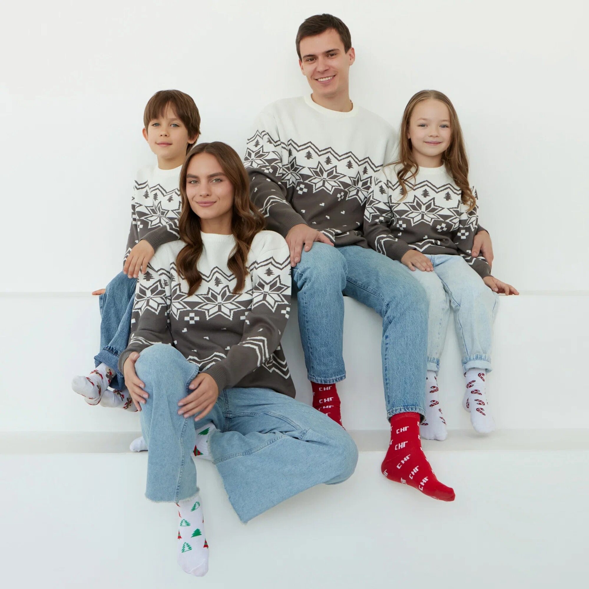 Джемпер Kaftan Джемперы Family look