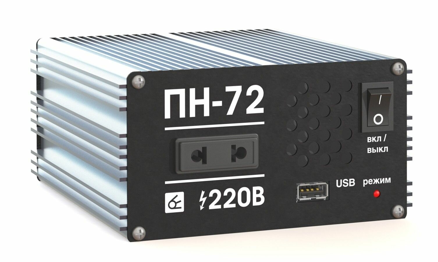 Преобразователь напряжения (инвертор) 12B 220B 900Вт ПН 72 (вымпел)