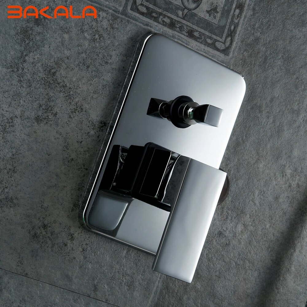 Черный смеситель для душа Bakala Two Function — фото 1