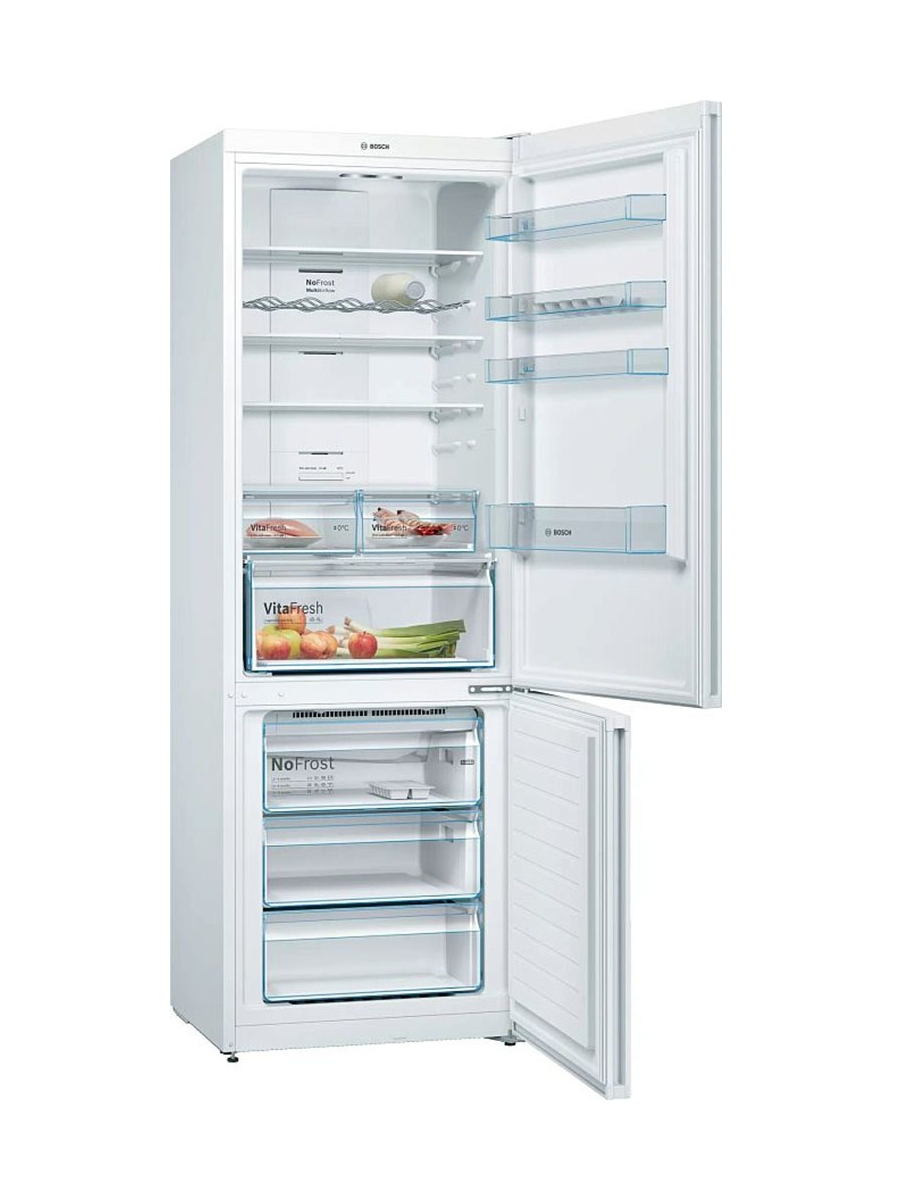 Холодильник Bosch KGN49XWEA двухкамерн. общий объем 438л белый