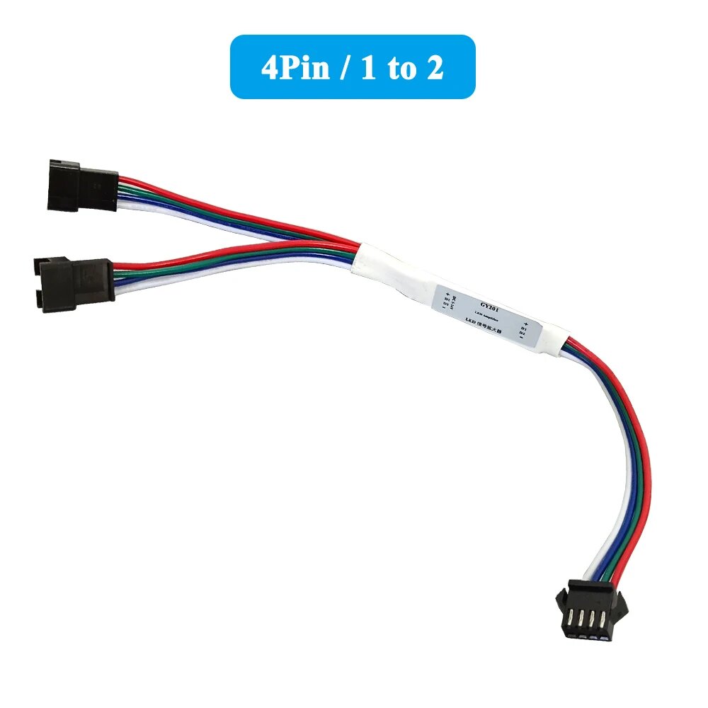 Разветвитель RGB 4PIN 1 to 2