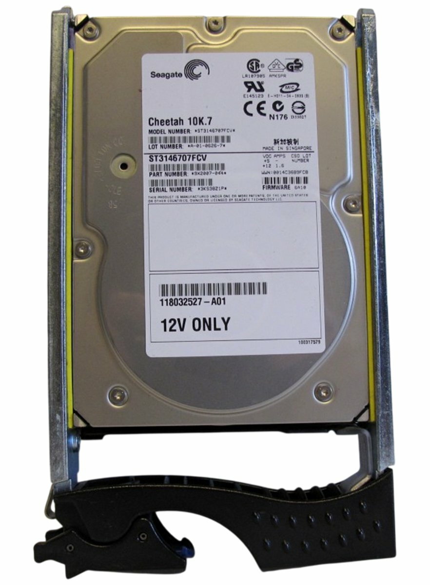 EMC EMC 146Gb 10000 Fibre Channel 3.5" HDD 118032527-A01