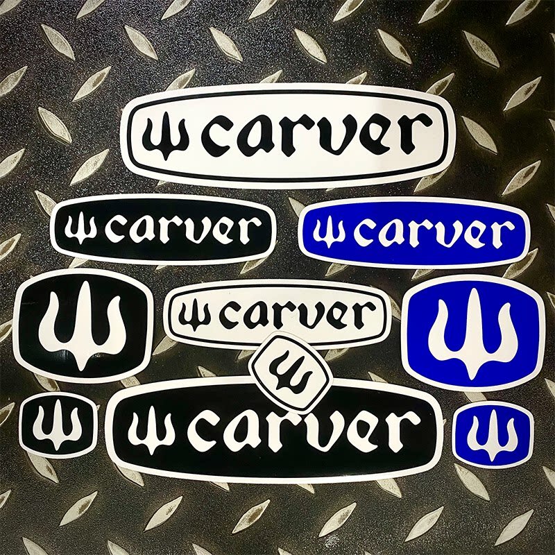 Набор наклеек Carver китайского стиля для скейтбордов лонгбордов и багажа DIY-декор