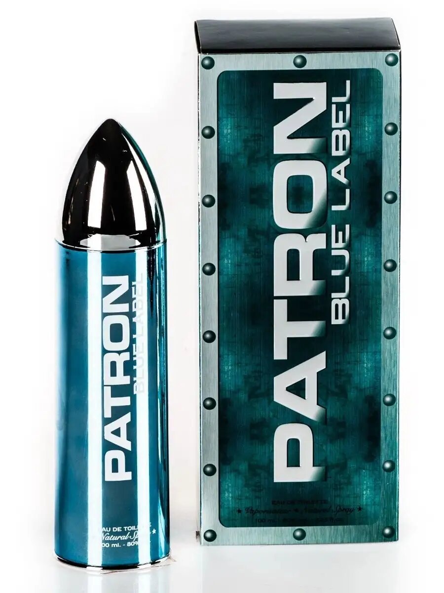 XXI век Туалетная вода мужская Patron "Blue Lable", флакон 100 мл