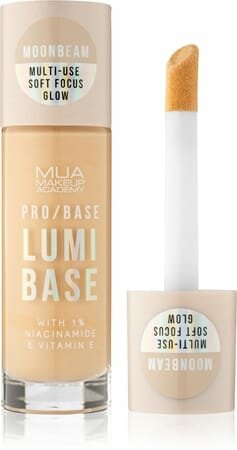 Основа под макияж MUA Makeup Academy PRO/BASE Lumi Base, оттенок moonbeam (нейтральный), 33 мл