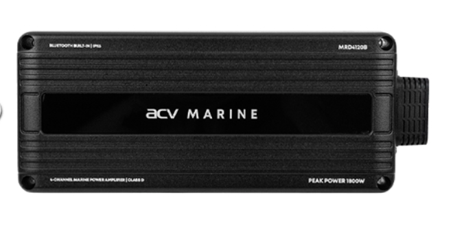 Усилитель ACV MRD4120B, 4 канала, класс D, 400 Вт на канал, 215 Вт на канал