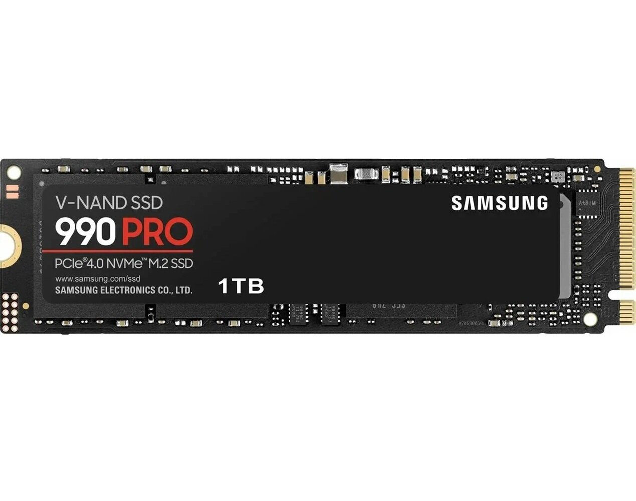 Накопитель SSD SAMSUNG 990 PRO MZ-V9P1T0BW M.2 2280 1TB PCIe 4.0 x4