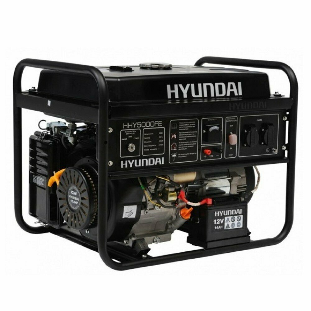 Генератор бензиновый HYUNDAI HHY 5020FE HHY 5020FE