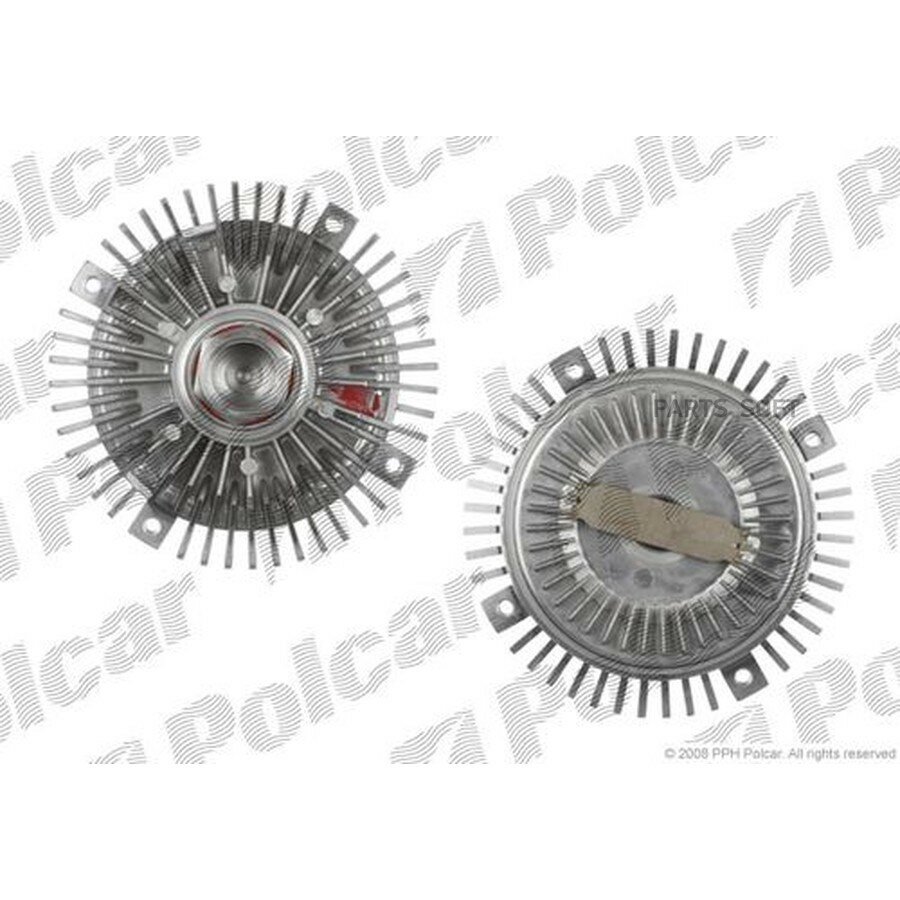 Вискомуфта вентилятора BMW E30, E36, E34, E39. (крепл. на 4 винта) от официального дистрибьютора, POLCAR, артикул SV5008S