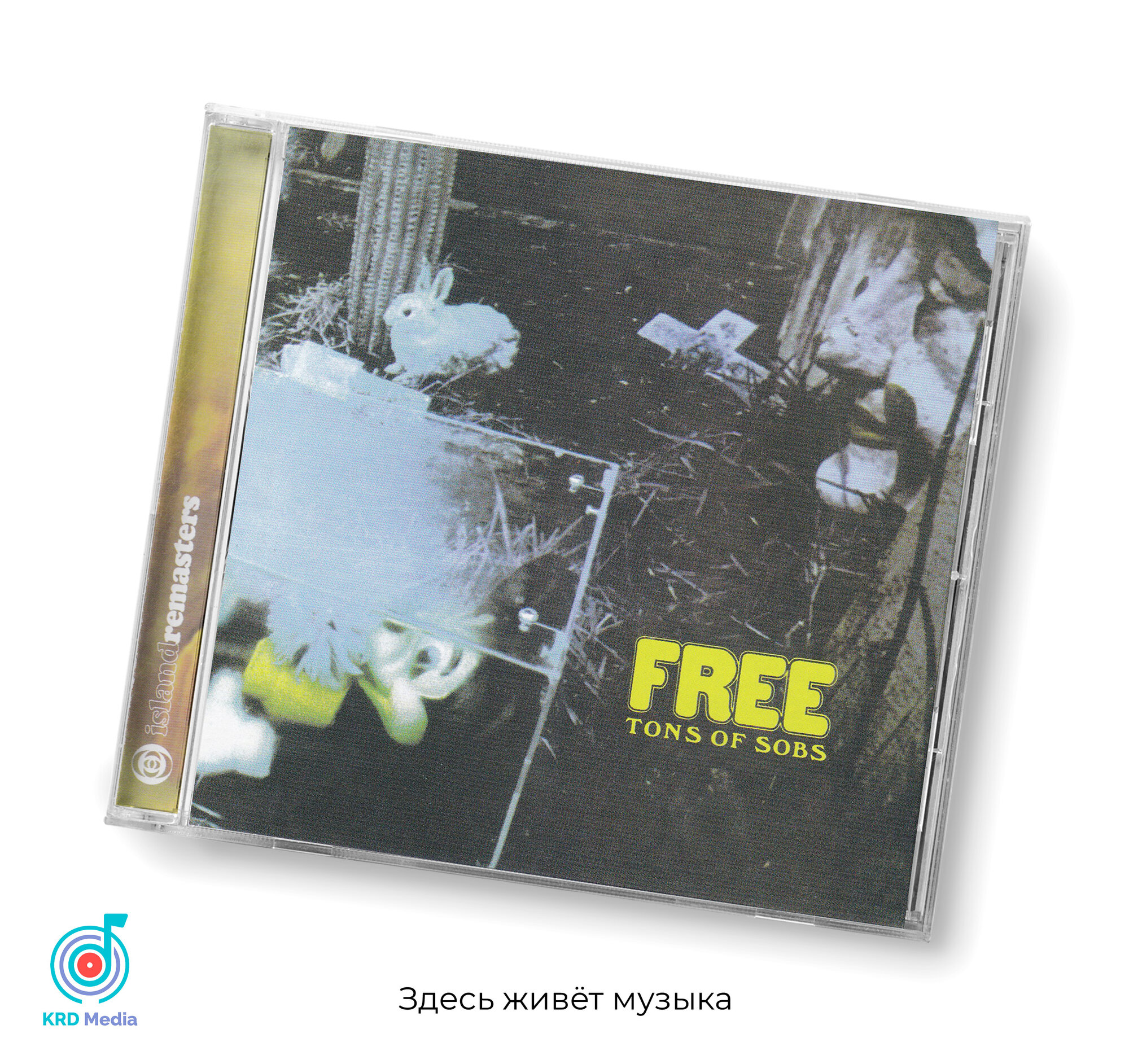 Free - Tons Of Sobs, 2001, 8-page, CD-Аудио