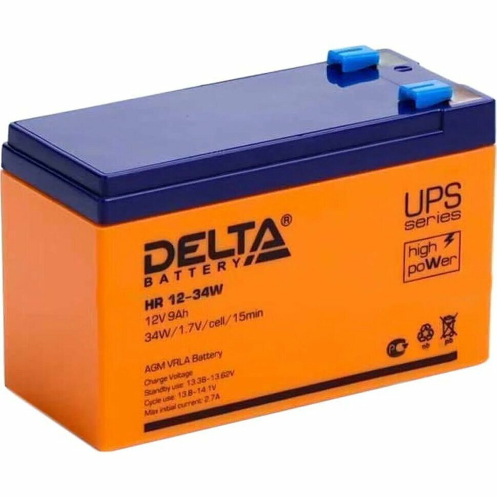 Батарея для ИБП Delta HR 12-34W (12V/9Ah), 705851