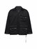 Куртка MASTERMIND Multi-pocket carpenter jacket, размер 48, черный
