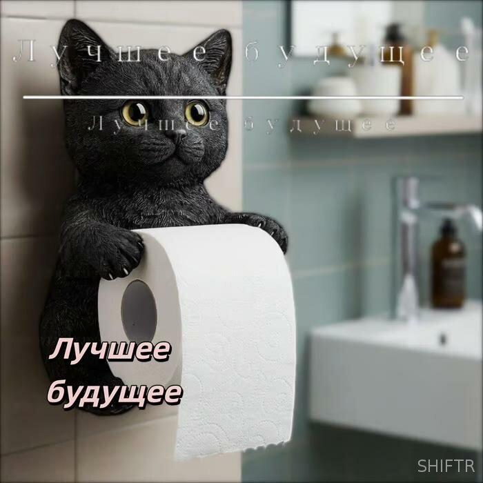 Держатель для туалетной бумаги Держатель кошачьей бумаги Держатель Кошачьей салфетки Держатель туалетной бумаги Подвеска для украшения из смолы