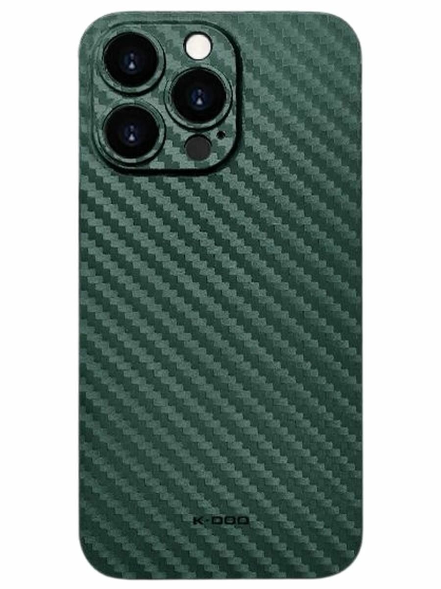 Чехол на iPhone 12 Pro Max, Air Carbon ультратонкий пластик, зеленый