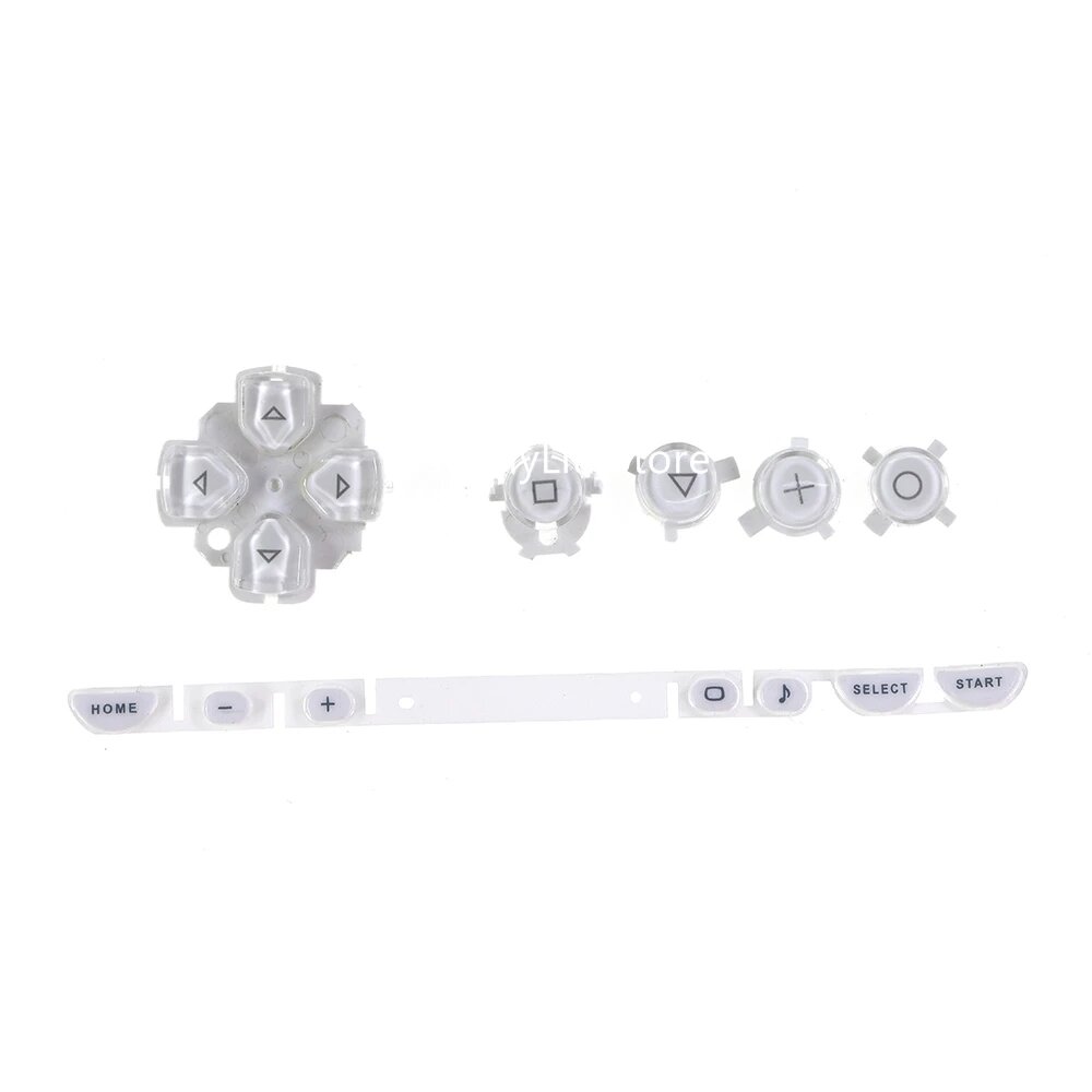 Комплект клавиш ChengChengDianWan для PSP 1000 Белый, white