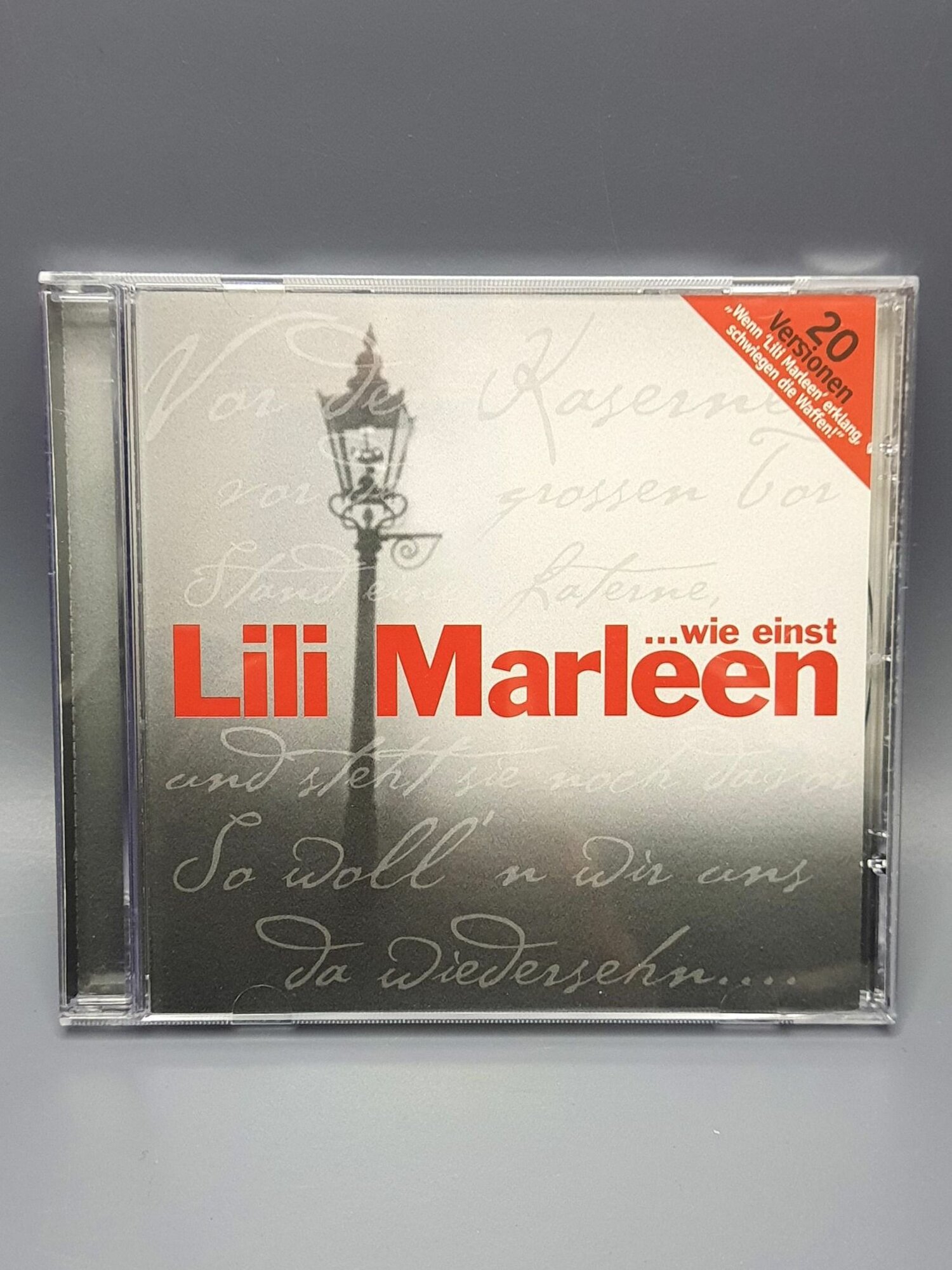 . Wie Einst Lili Marle. 20 различных кавер-версий знаменитой песни. CD диск. 2003 г.