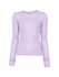 Топ MAJE Embroidered long-sleeve top, размер 38, фиолетовый