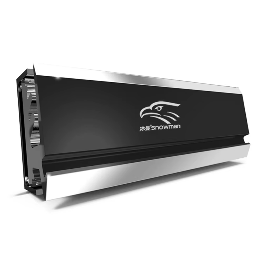 Алюминиевый радиатор для дисков M.2 SSD 2280 NVME NGFF "M2 Snowman"