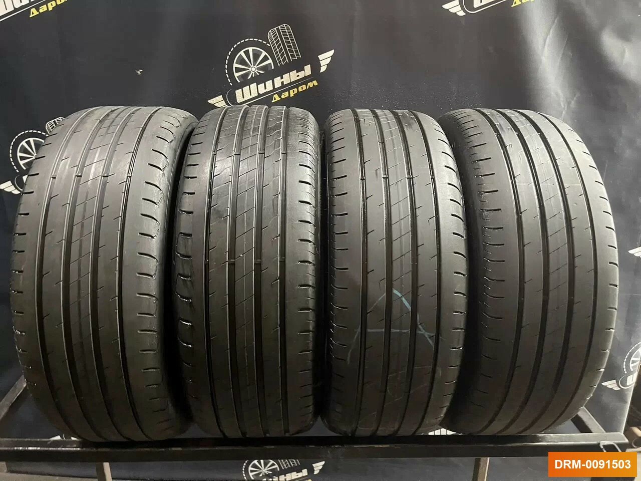 Комплект (4 шт) летних БУ шин Goodyear EfficientGrip Performance 2 205/55 R16 25% износ 8188638910