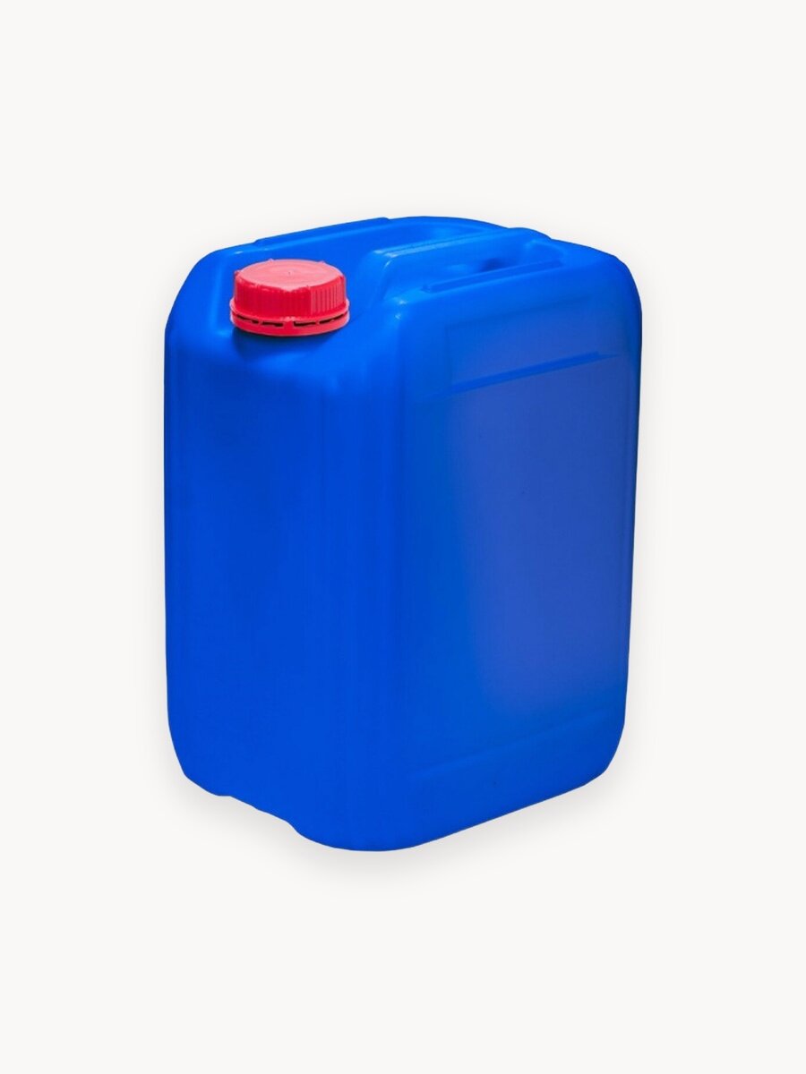 Канистра Фукалов п/э 21,5 л. синяя 300х235х390 штабелир. с пробкой UN
