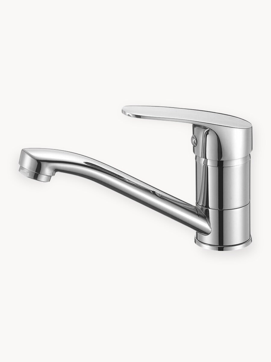 Смеситель для раковины и умывальника Milardo Simp IMSBR0M01 поворотный глянцевый хром