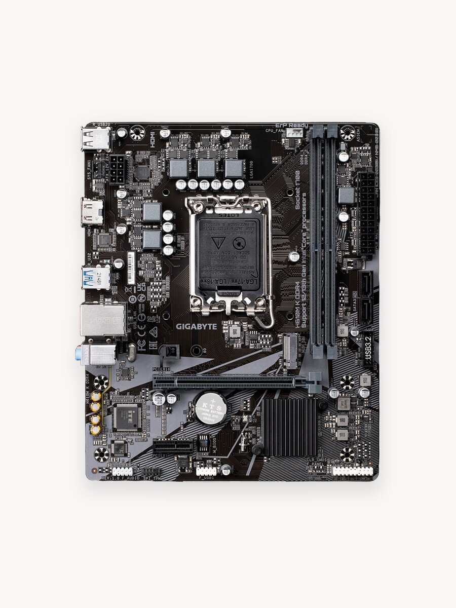Материнская плата Gigabyte H610M K DDR4