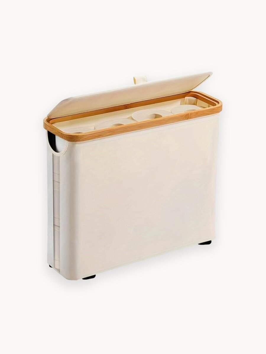 Пакеты для хранения туалетной бумаги с крышкой, складные стеллажи для туалетной бумаги