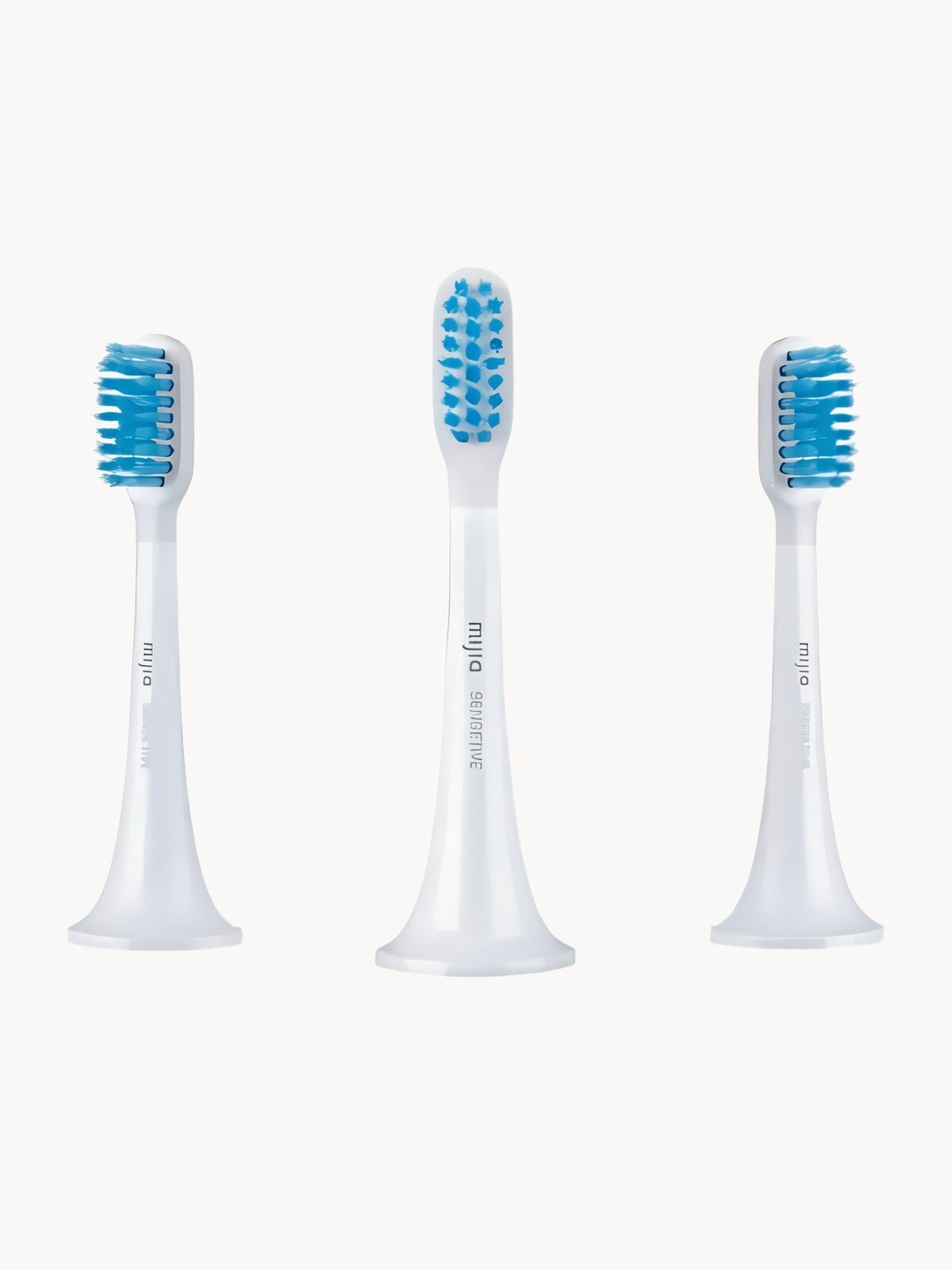 Сменные насадки для зубных щеток Xiaomi Mijia Sensitive T300/T500 3 шт. MBS301 (белые)