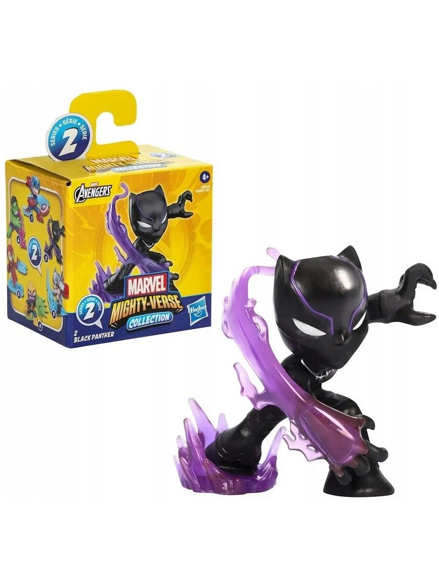 Фигурка Hasbro Marvel Mighty-Verse Черная пантера G0094