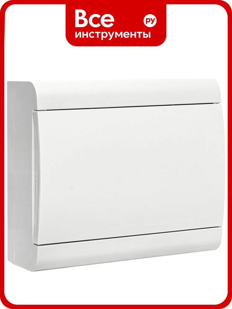 Щит распределительный EKF ЩРН-П-10 белая дверца IP41 Basic (20 шт.) pb-n-10w-bas