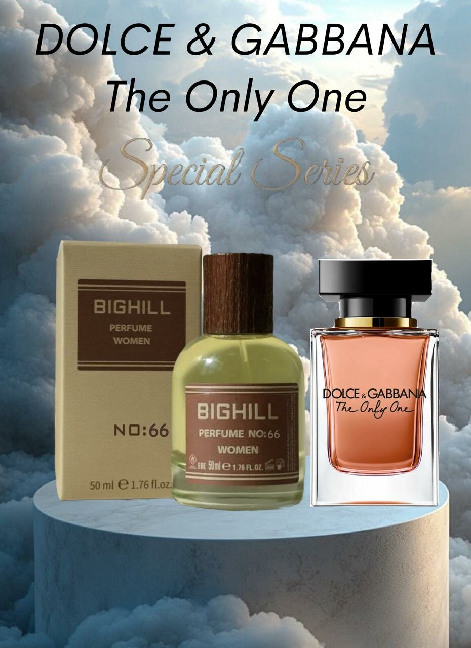 EYFEL Селективный парфюм серии Bighill WOMEN NO:66 The Only One, восточные гурманские, 50мл