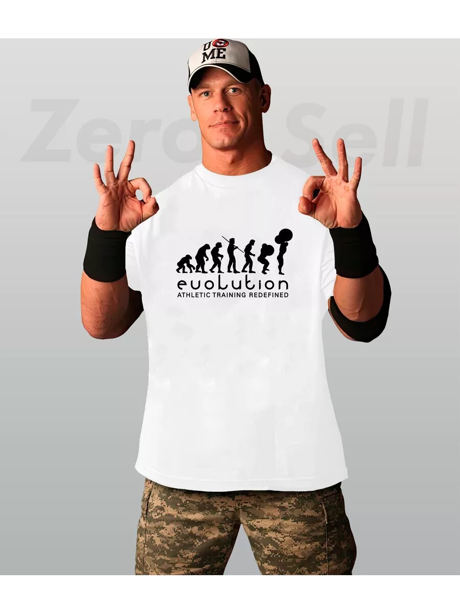 Футболка эволюция бодибилдинг